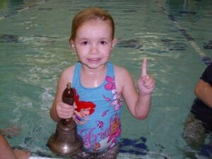Madeleine Ackermann, Age 3 – Sea Lion Graduate | Evo Swim School