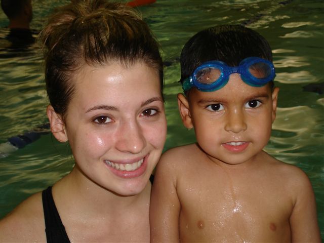 Anthony Applegate, age 3 – Otter Graduate | Evo Swim School